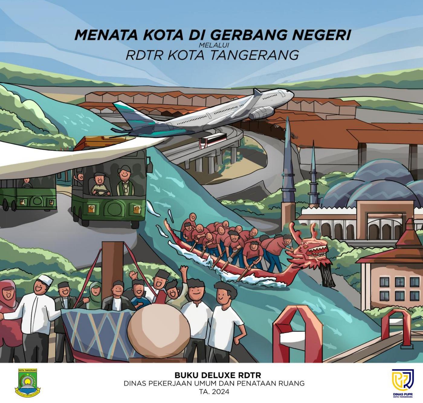 Menata Kota di Gerbang Negeri Melalui RDTR Kota Tangerang | PDF to Flipbook