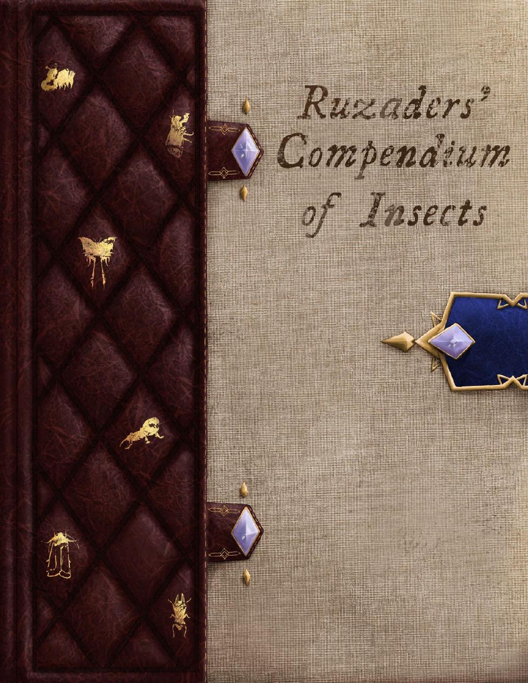 Ruzaders' Compendium of Insects
