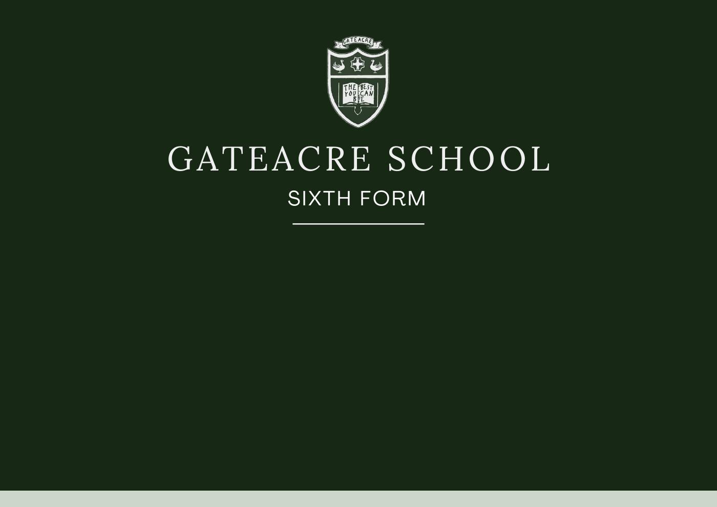 Gateacre Sixth Form Prospectus 2026 | PDF to Flipbook