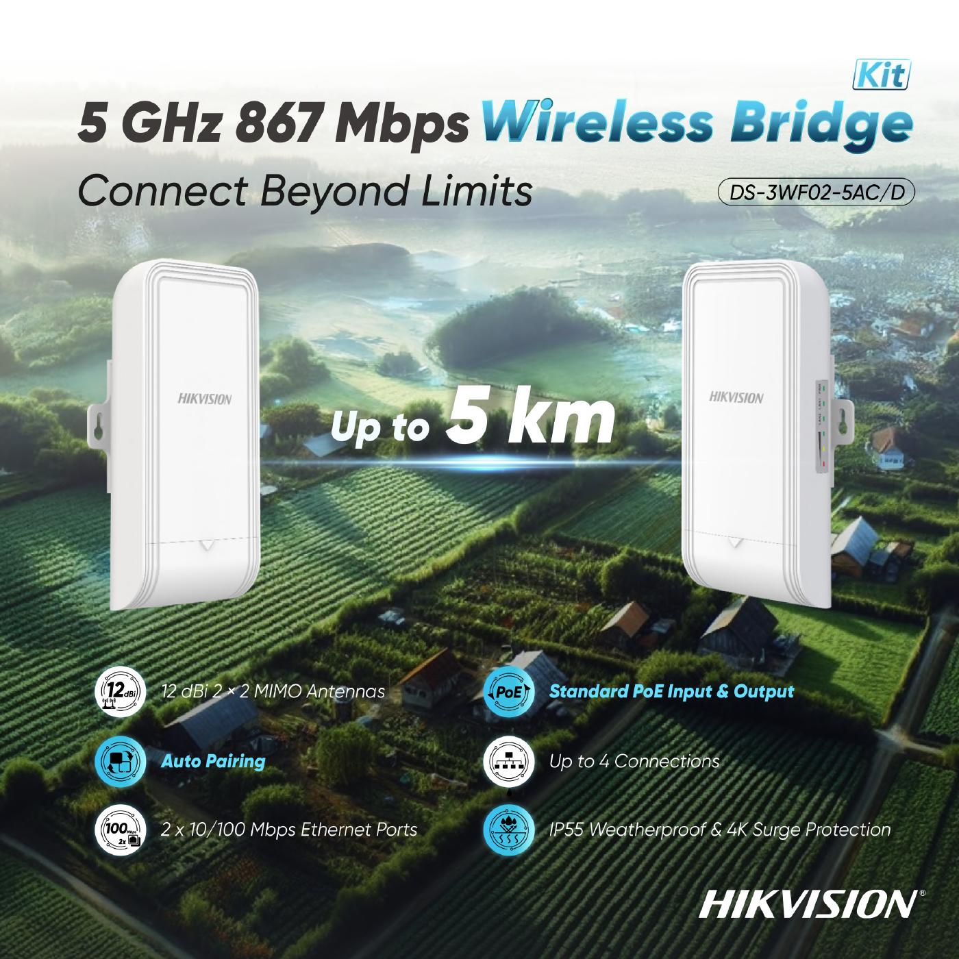 Poster - Wireless Bridge Universal Series 5km