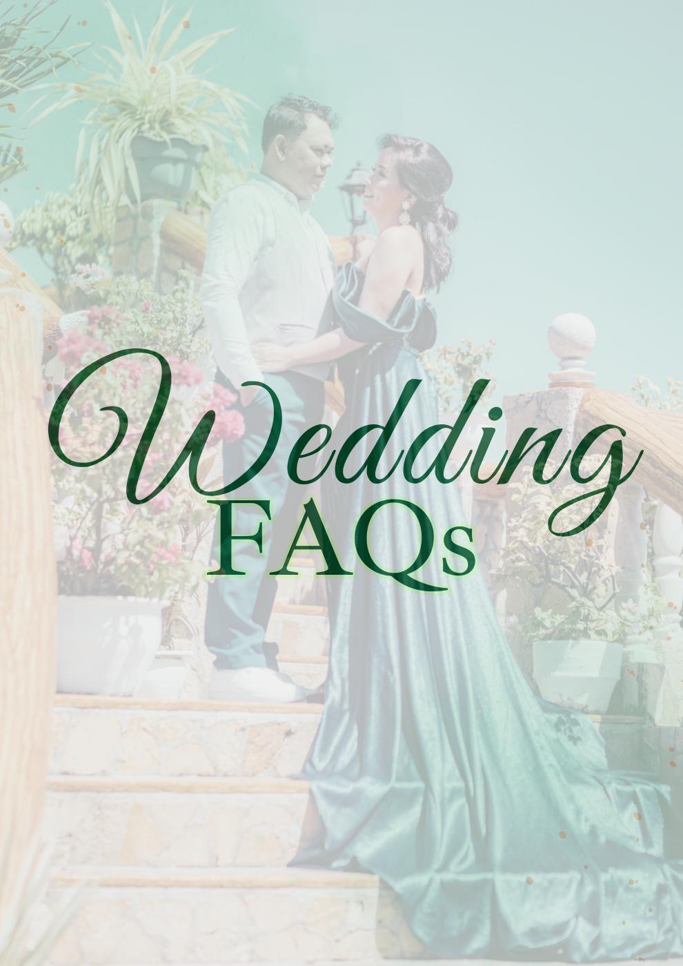 Wedding FAQs | PDF to Flipbook