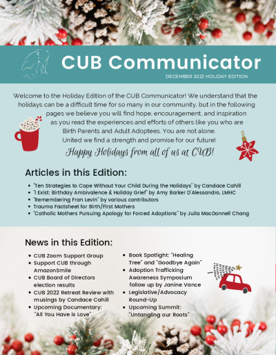 CUB Communicator - Winter 2022 Edition