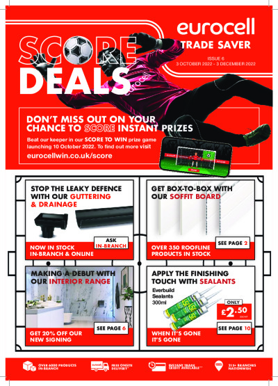 Eurocell Trade Saver Score Deals | PDF to Flipbook