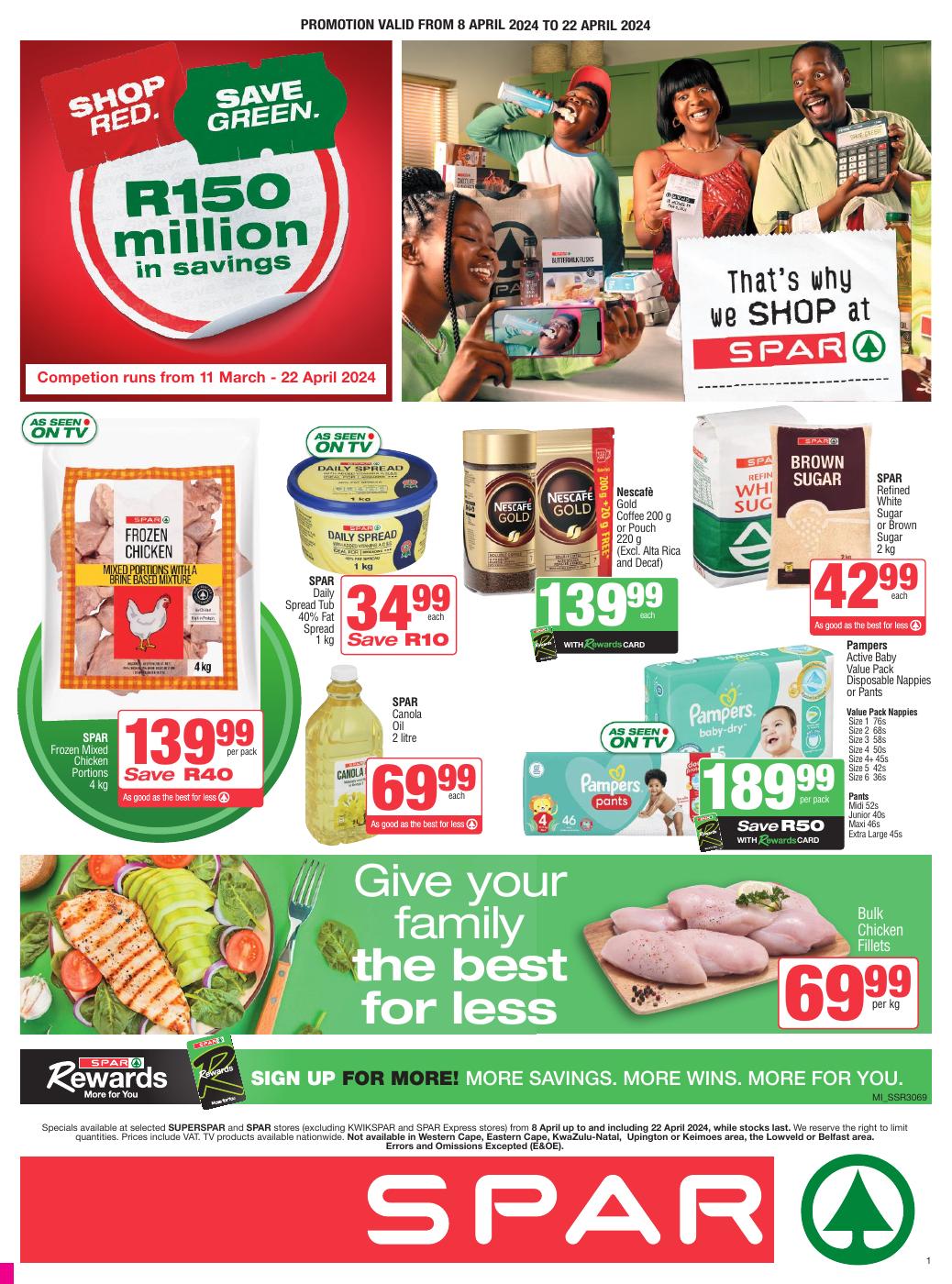 SSR3069 - SPAR & SUPERSPAR MIDDLE APR MID MONTH
