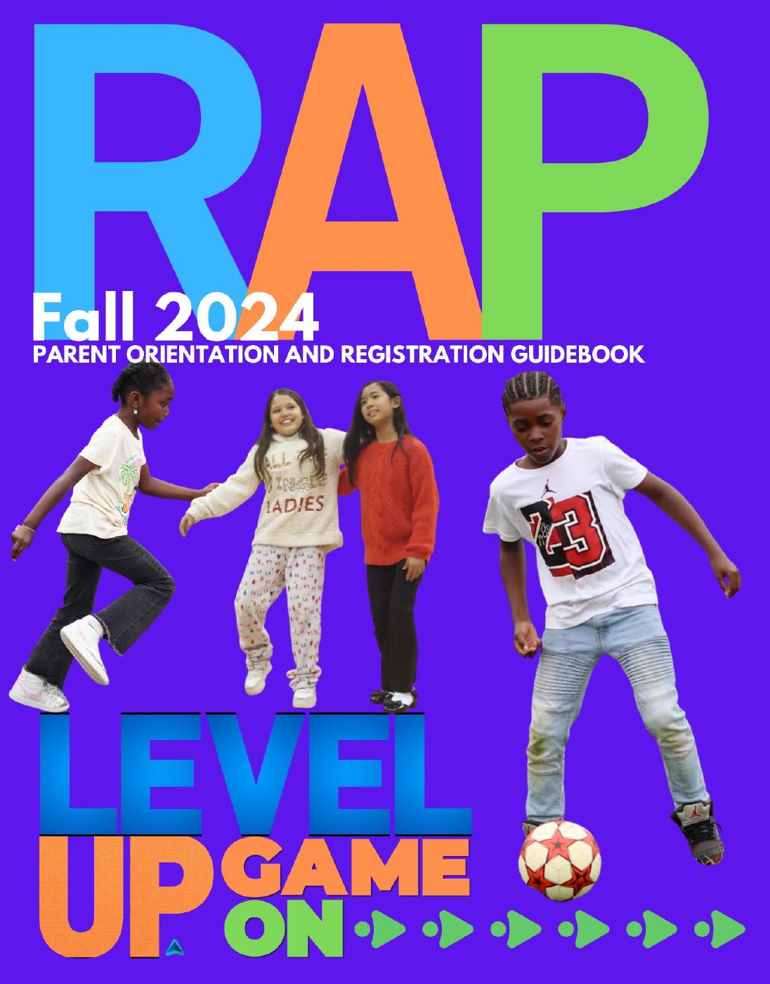 RAP Program Fall 2024 Orientation Booklet_English