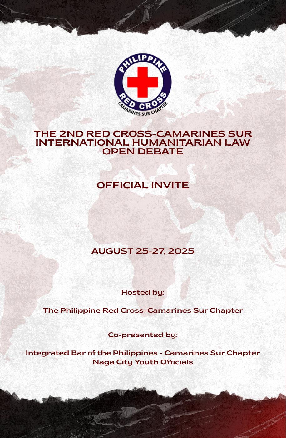 THE 2ND RED CROSS-CAMARINES SUR INTERNATIONAL HUMANITARIAN LAW OPEN ...
