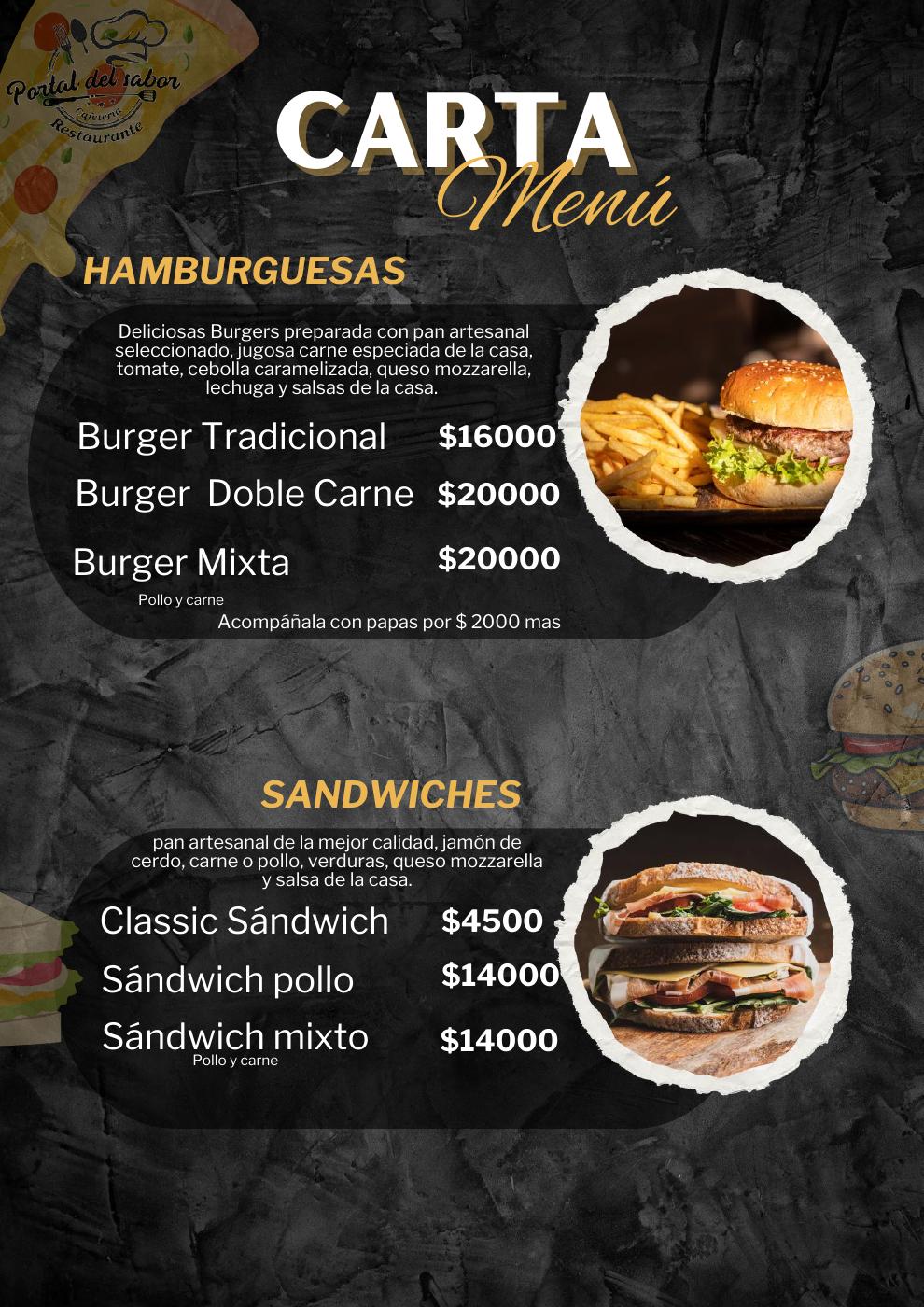 CARTA COMIDAS RAPIDAS | PDF to Flipbook