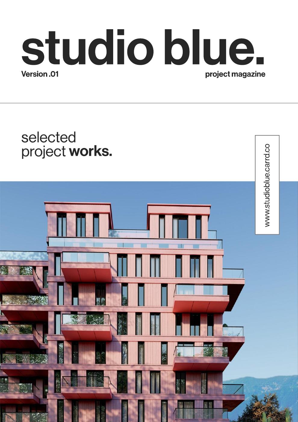 Studio Blue's curated collection of design works | PDF to Flipbook