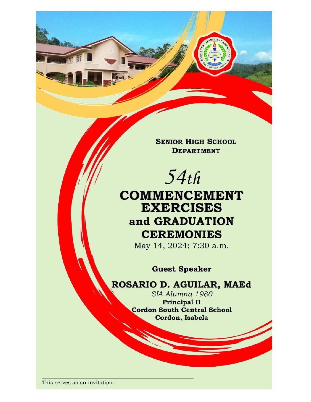 54th Commencement Exercises and Graduation Ceremonies | PDF to Flipbook