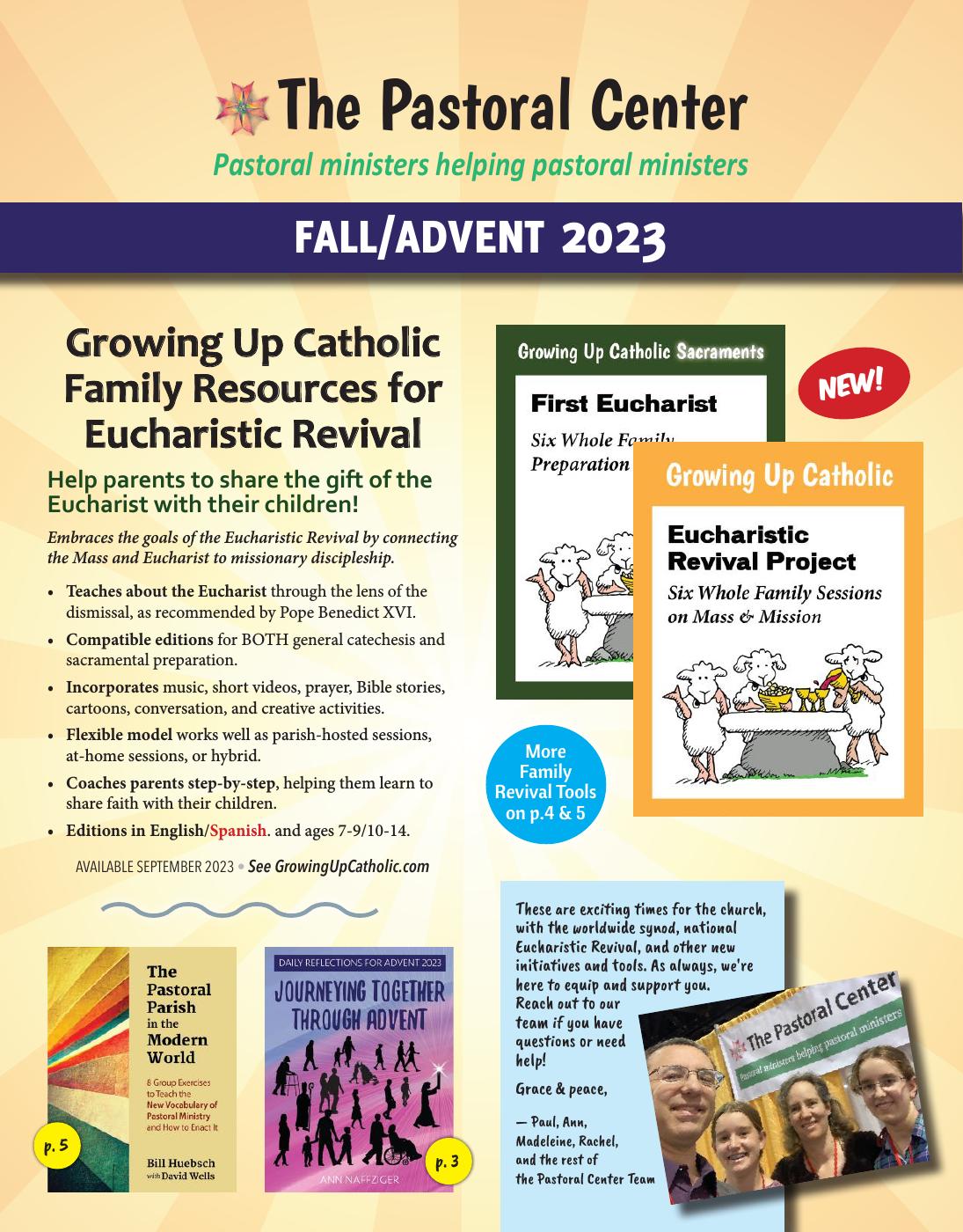 Pastoral Center Catalog - Fall/Advent 2023