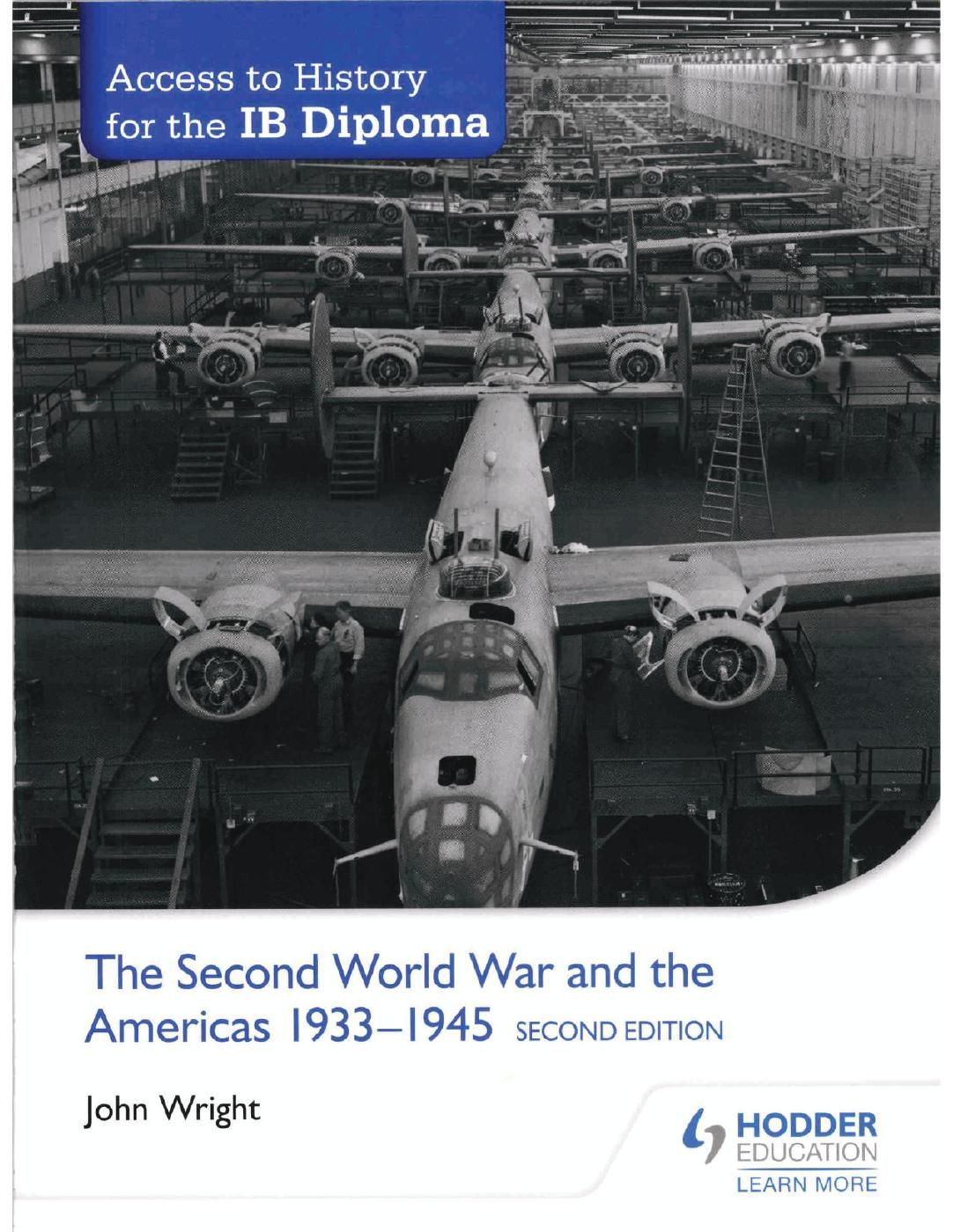 9781471841286 Access to History for the IB Diploma The Second 40p