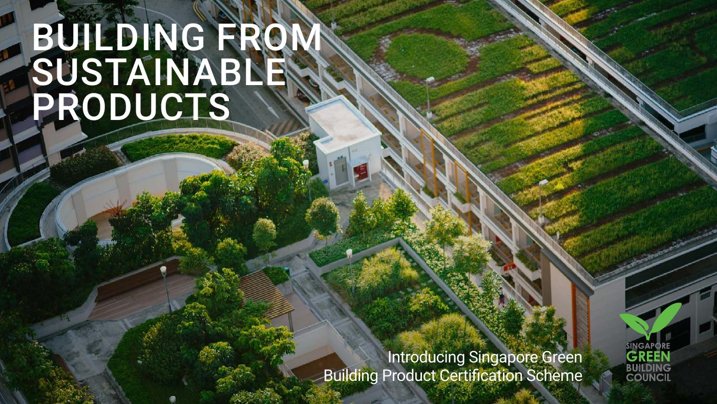 Singapore Green Building Product Certification Scheme