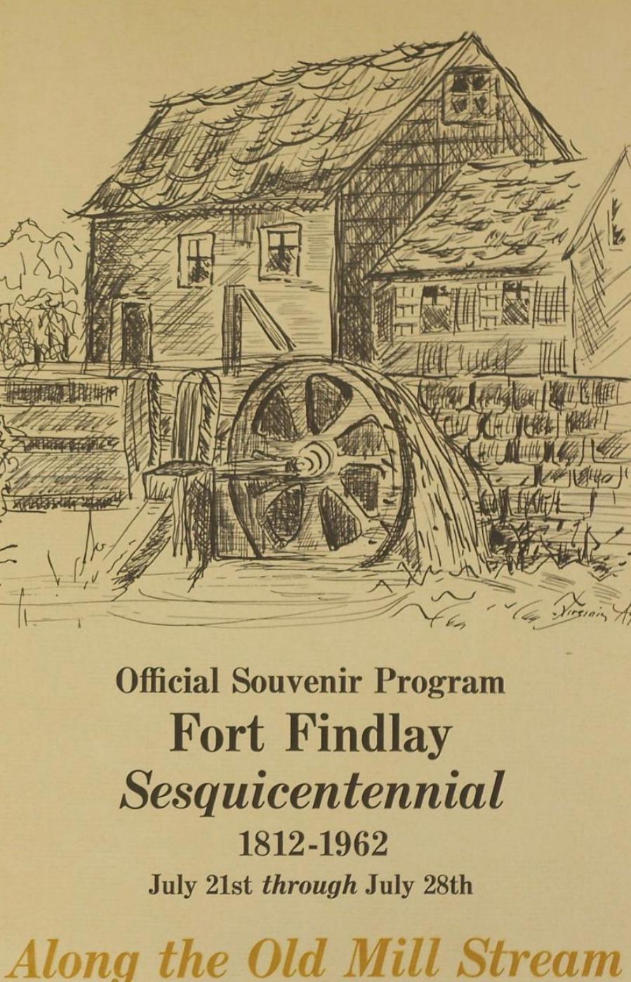 Fort Findlay Sesquicentennial Programme