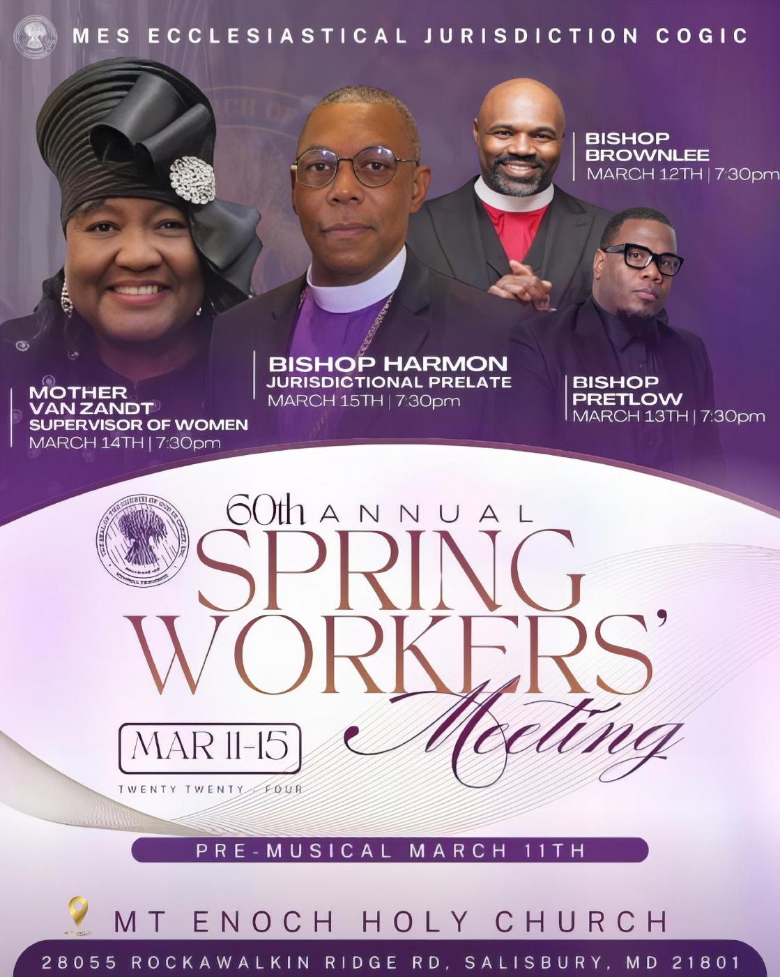60th Annual Spring Workers' Meeting | PDF to Flipbook