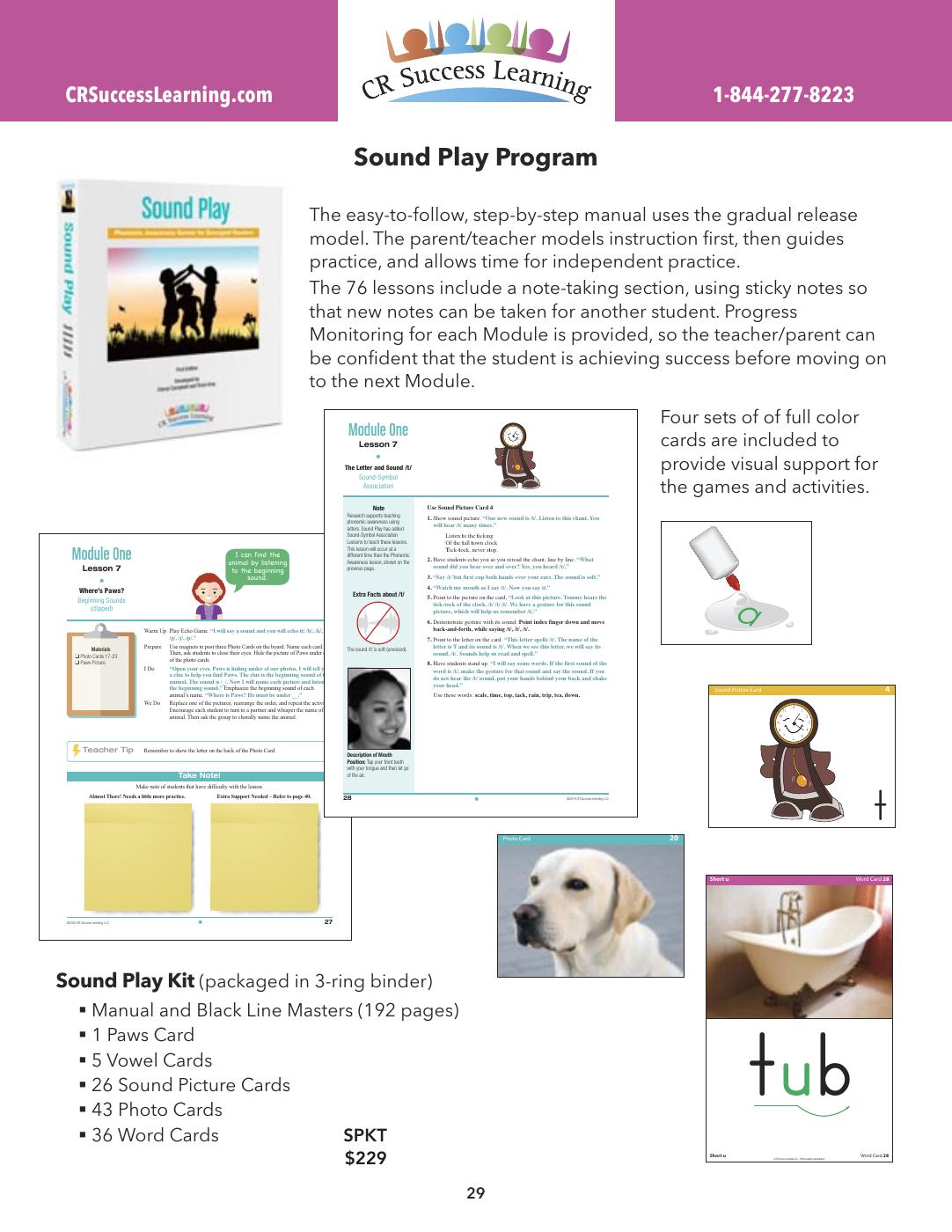 Learn More About Sound Play