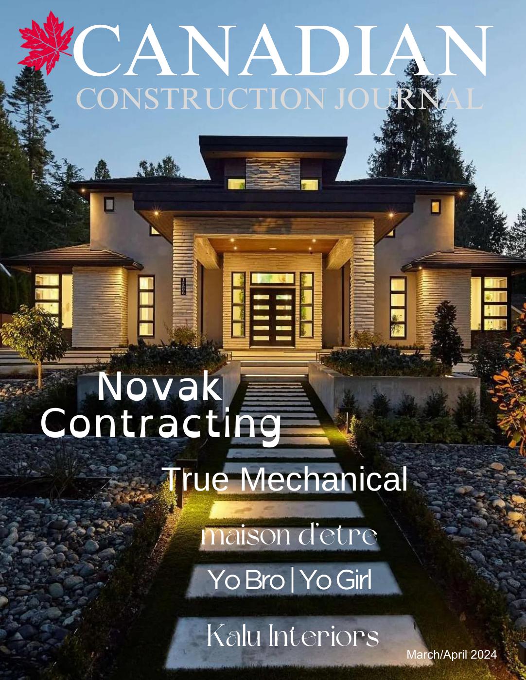 Canadian Construction Journal - March/April 2024 | PDF to Flipbook