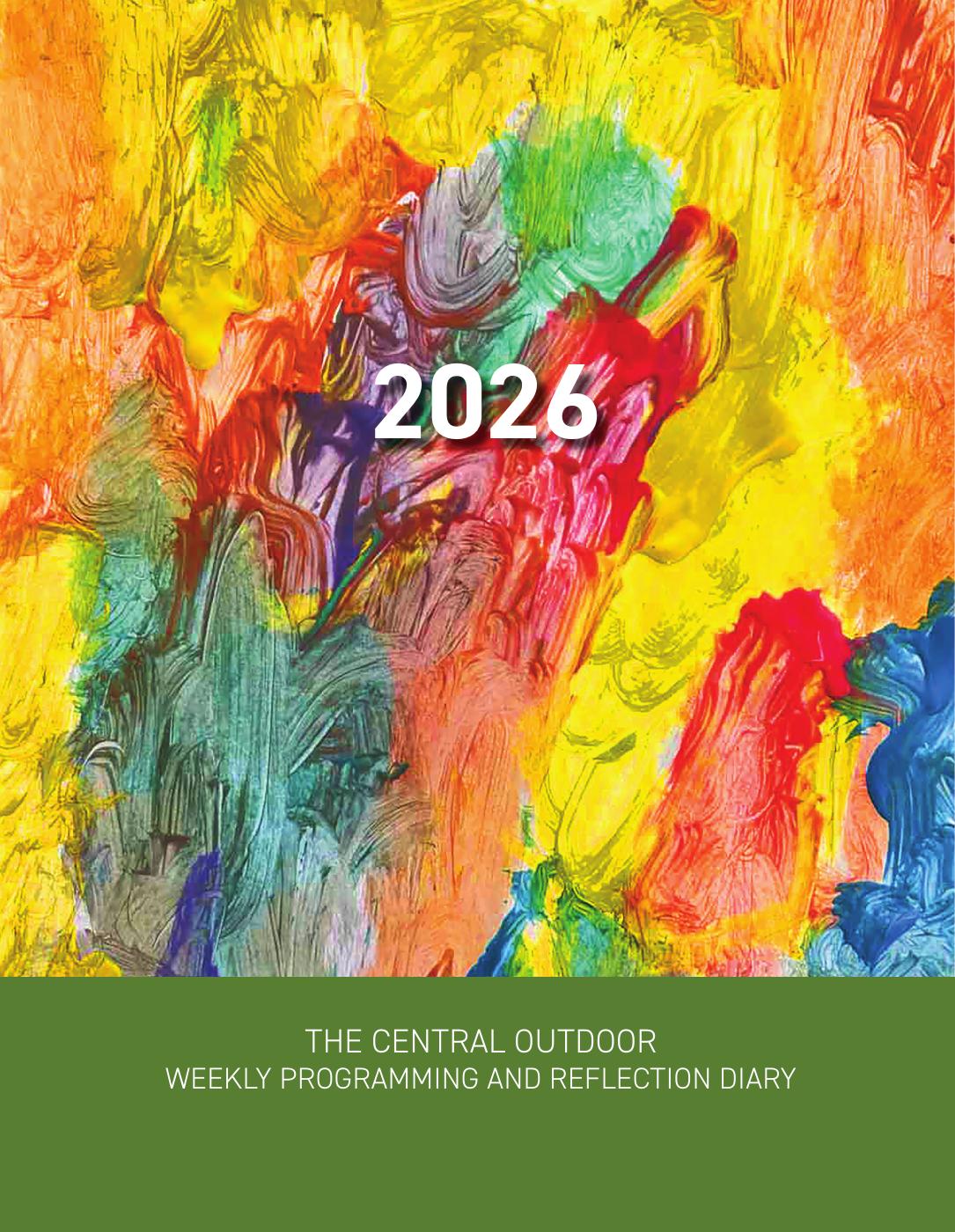 2026 Central Outdoor Weekly Programming and Reflection Diary | Butler ...