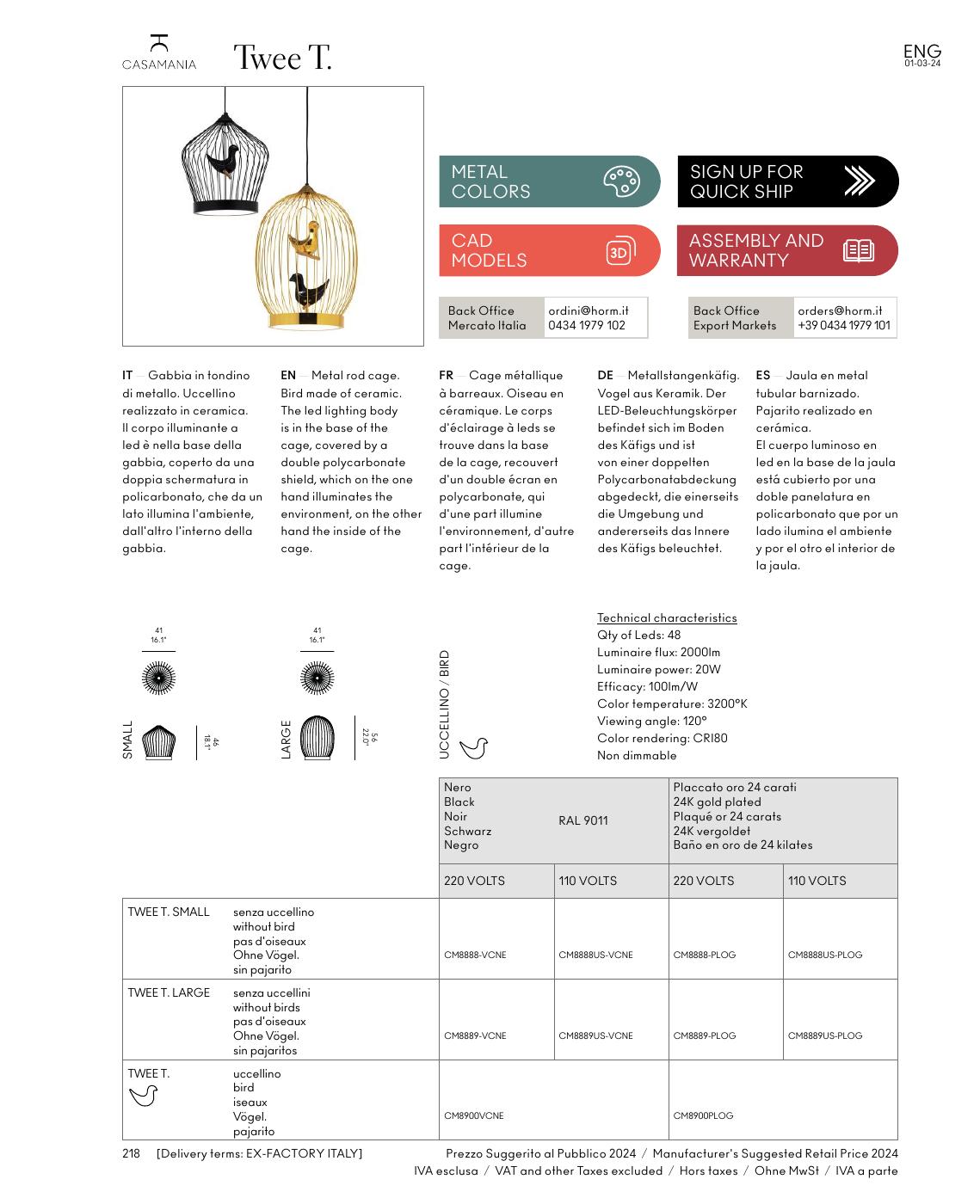Twee T.-Tech Sheet ENG