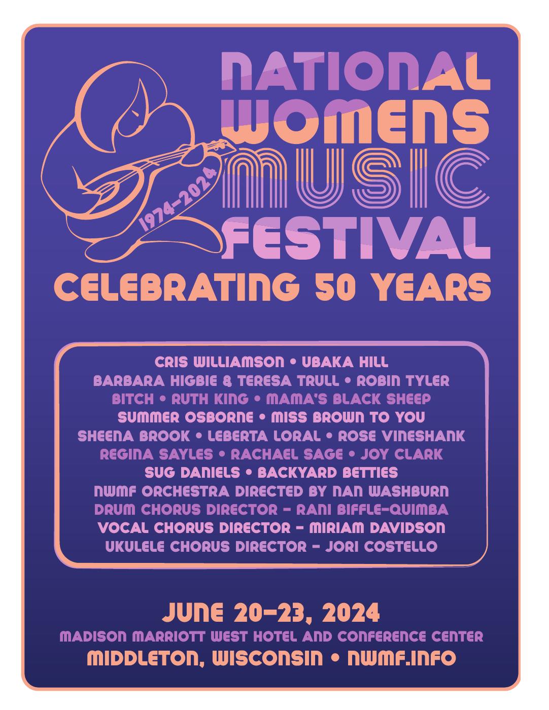 2024 National Women's Music Festival Program | PDF to Flipbook