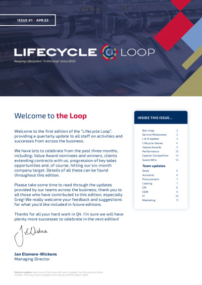 The Lifecycle Loop - Issue 1