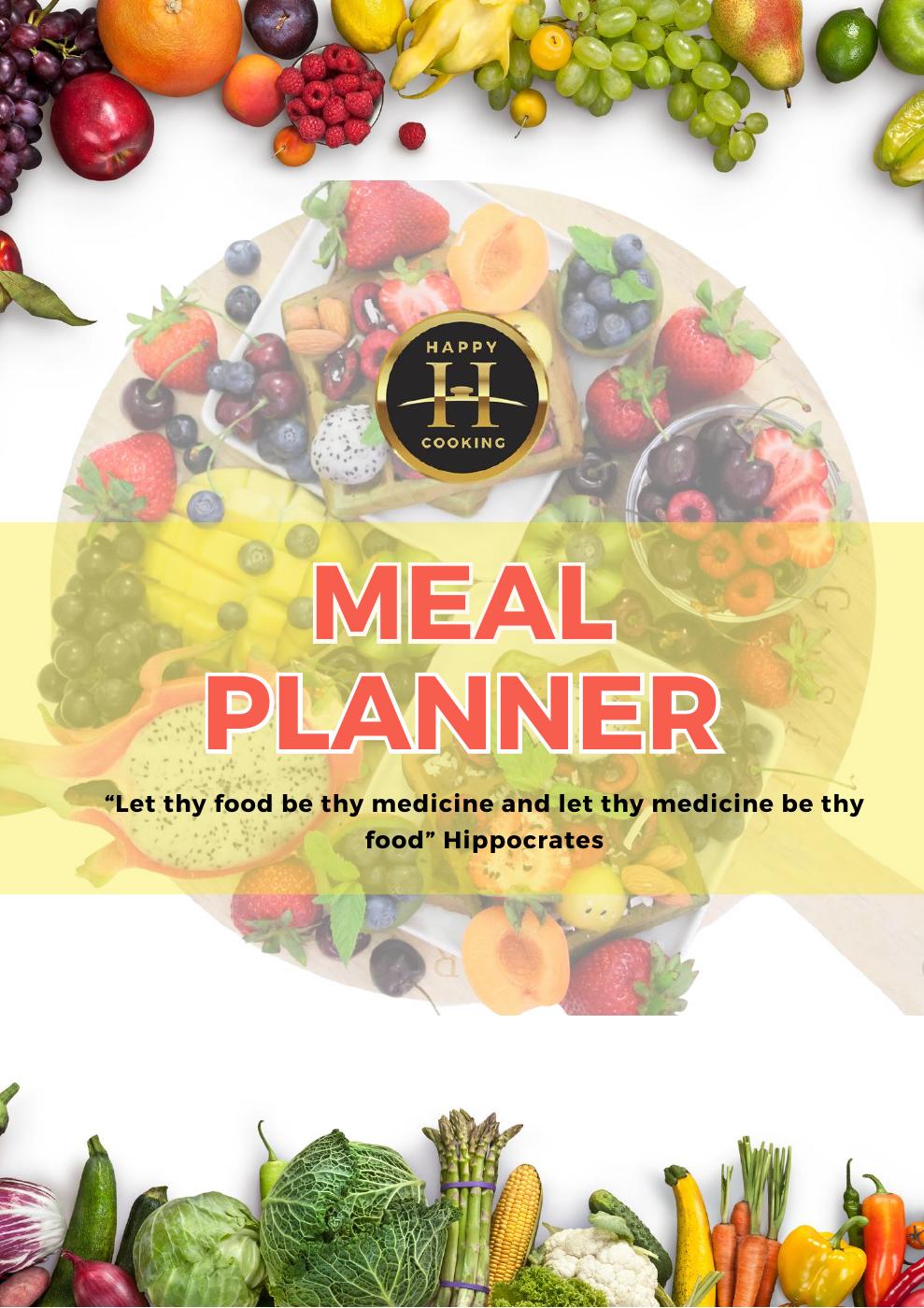Meal Planner | Flip Book | PDF to Flipbook
