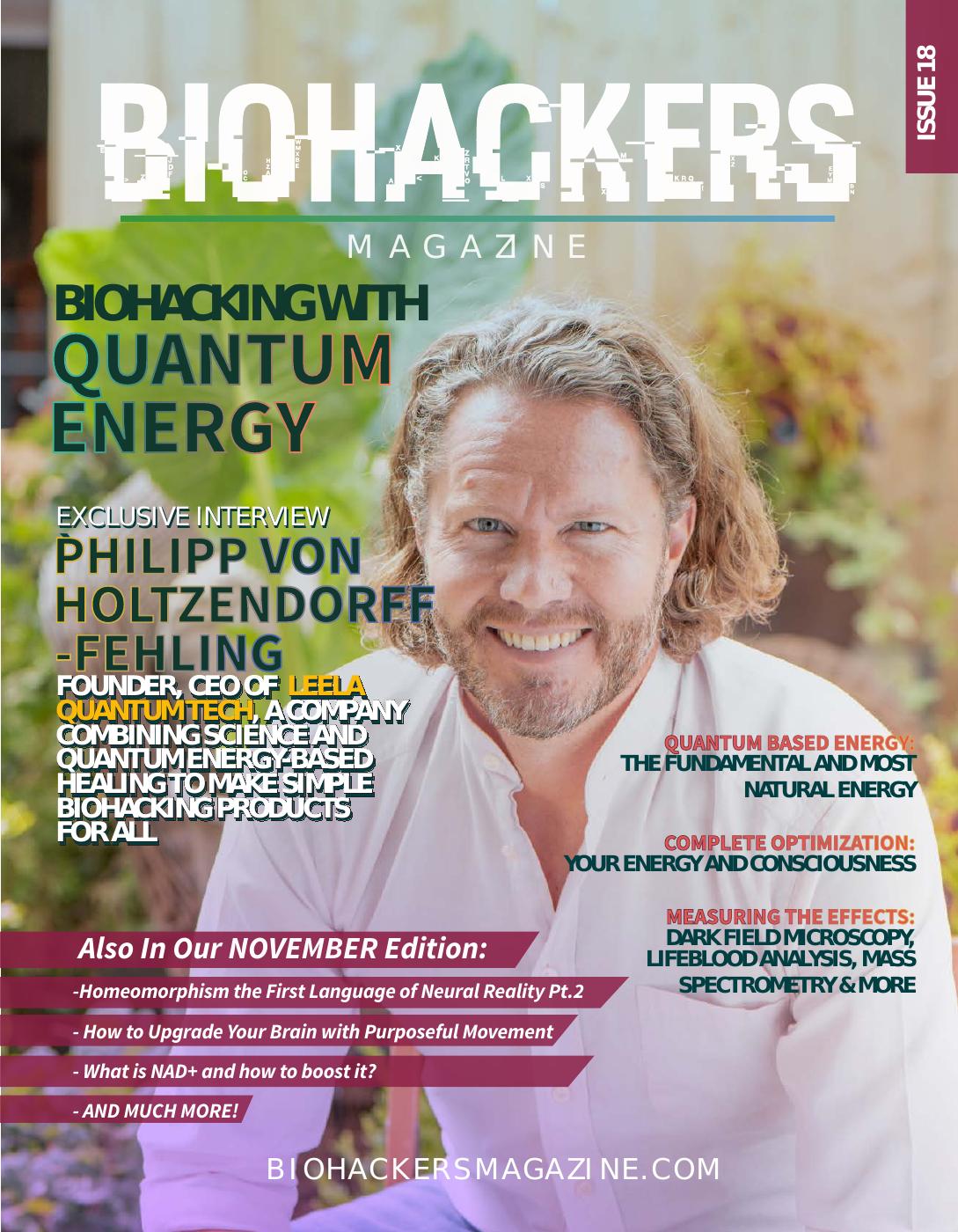 BIOHACKERS MAGAZINE - Issue 18: Biohacking with Quantum Energy | PDF to ...