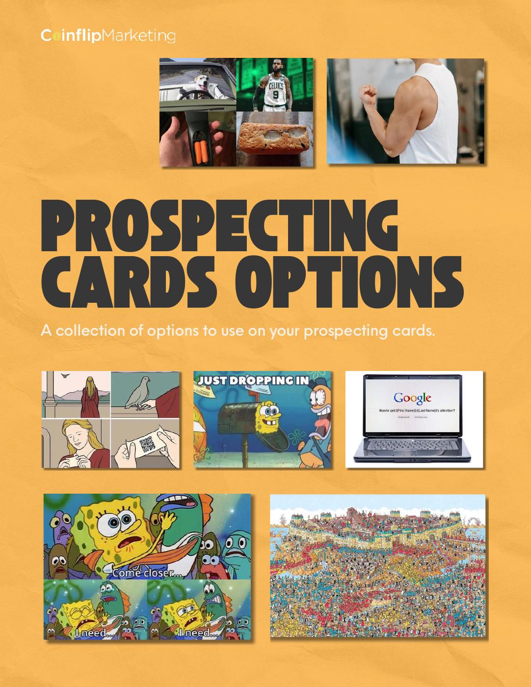 Prospecting Card Options | PDF to Flipbook