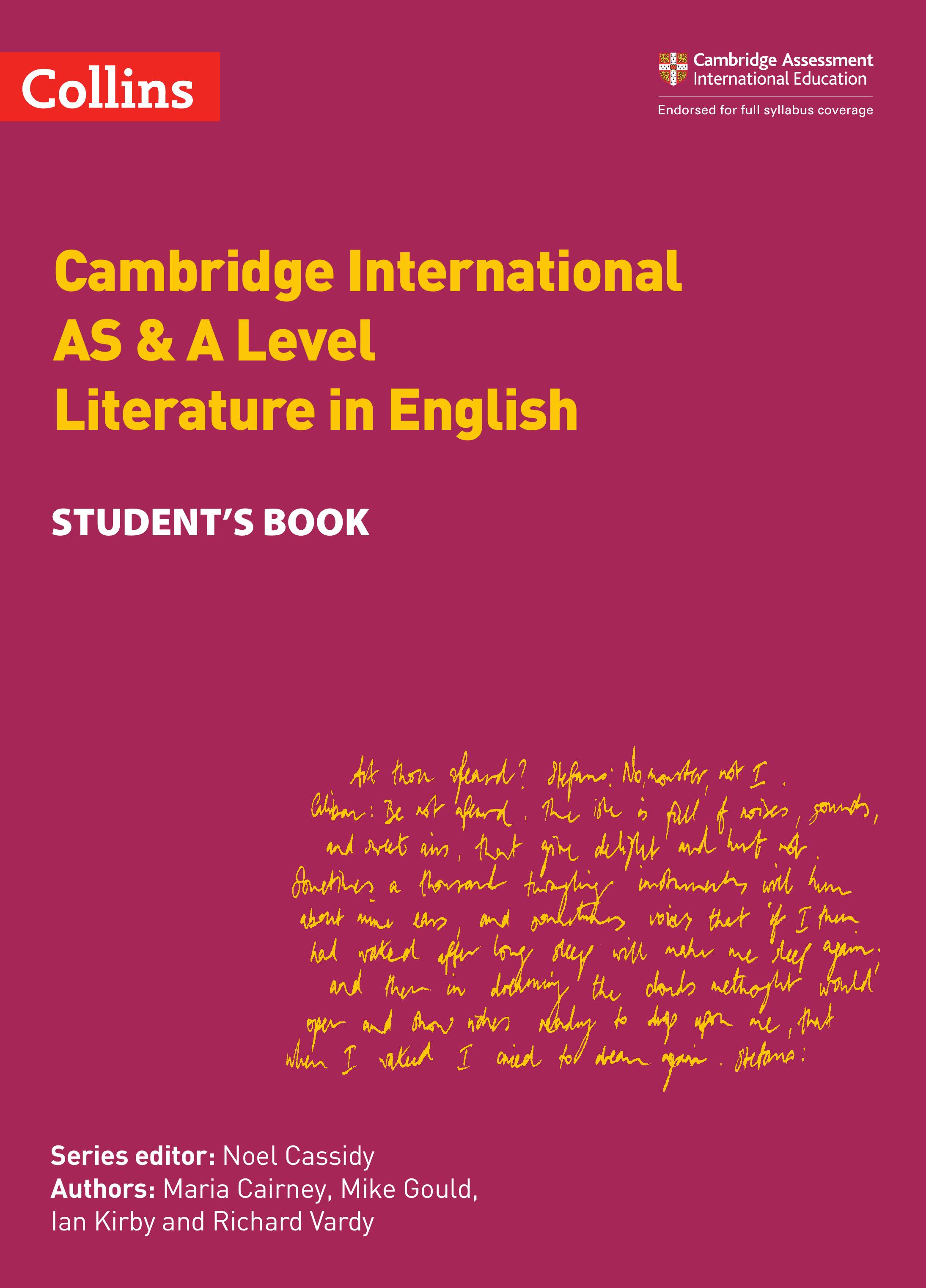 9780008287610 A-Level_Literature-in-English