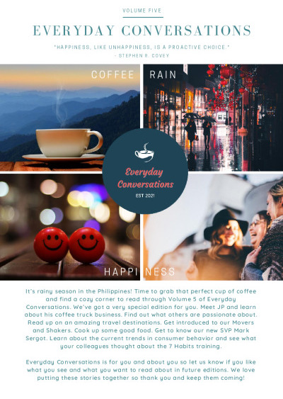 Everyday Conversations Newsletter Volume 5