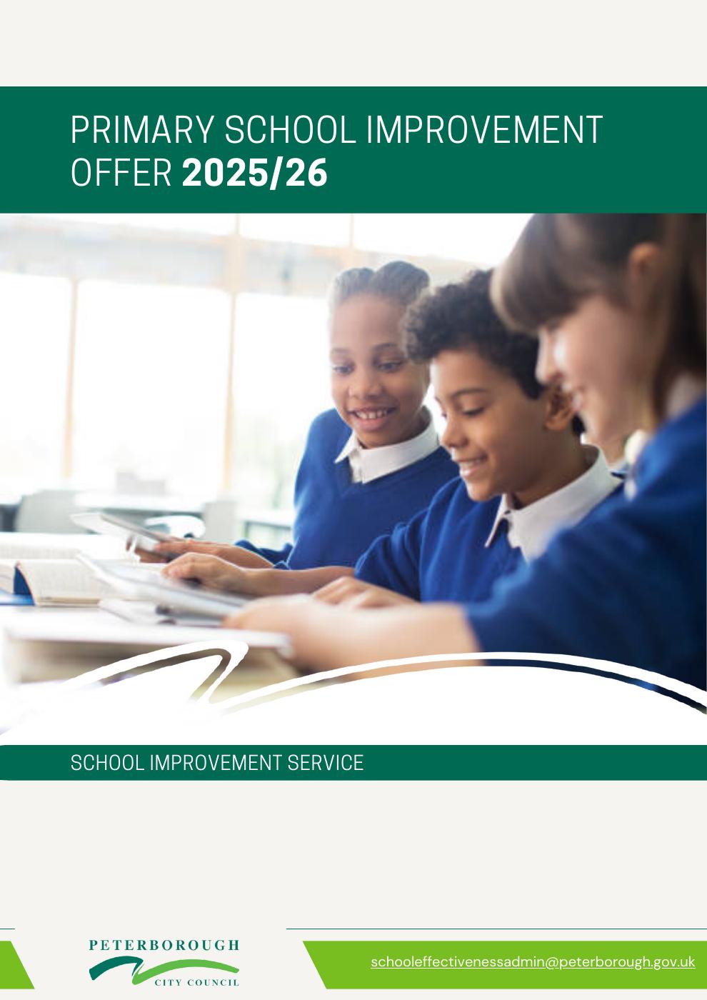 25/26 1B: Primary School Improvement Offer 2025/26