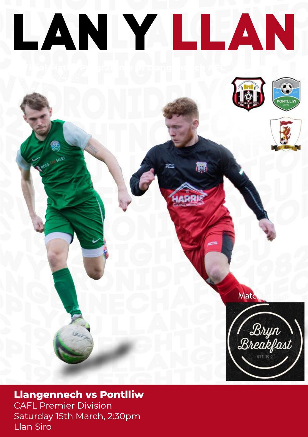Llangennech vs Pontlliw | PDF to Flipbook