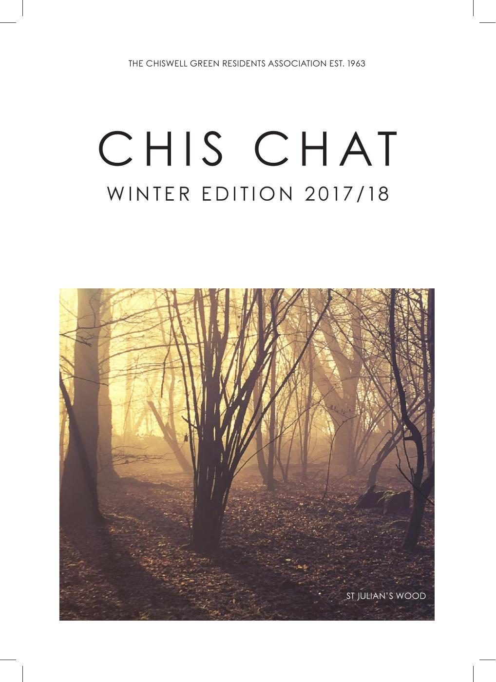 Chis Chat - Winter 2017 | PDF to Flipbook
