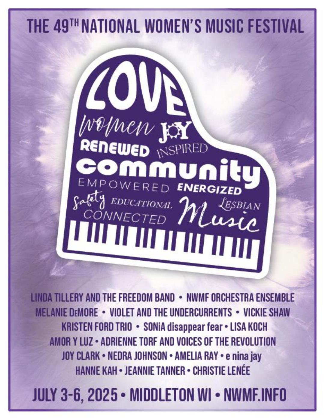 2025 National Women's Music Festival Program | PDF to Flipbook