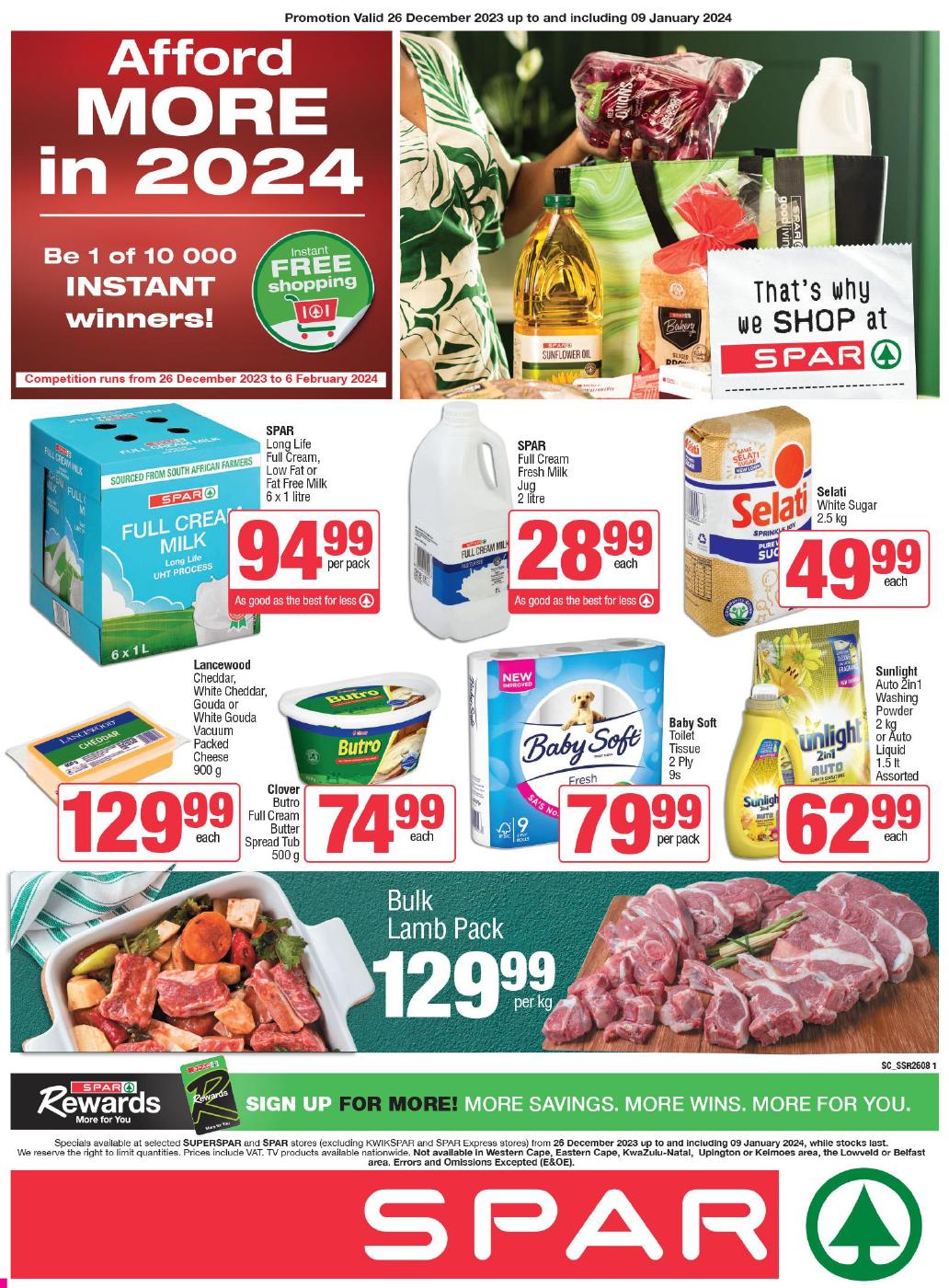 SSR2608 SPAR & SUPERSPAR CITY DEC MONTH END