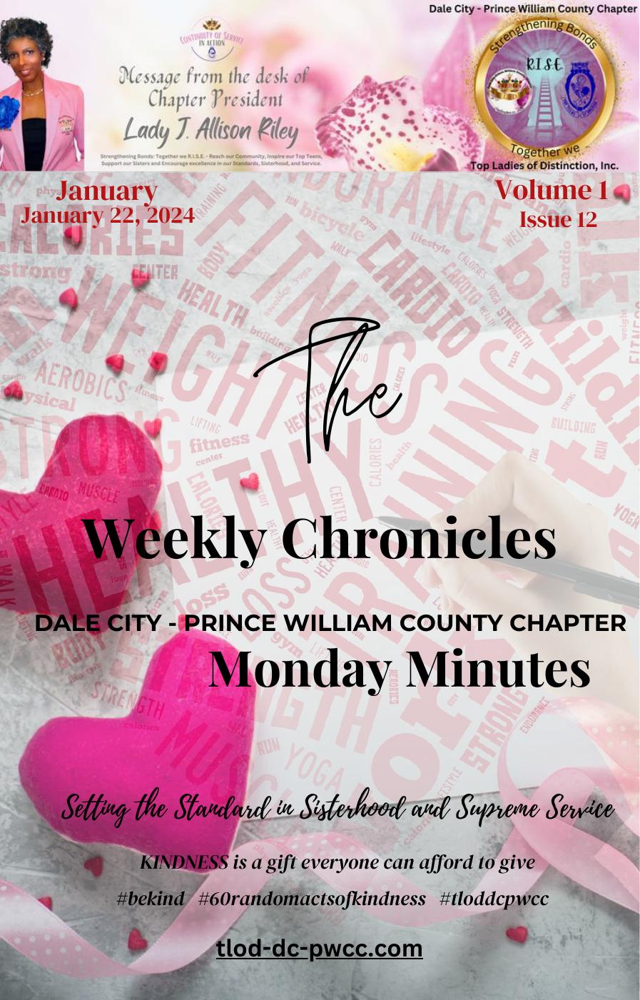 The Weekly Chronicles - DCPWC Chapter