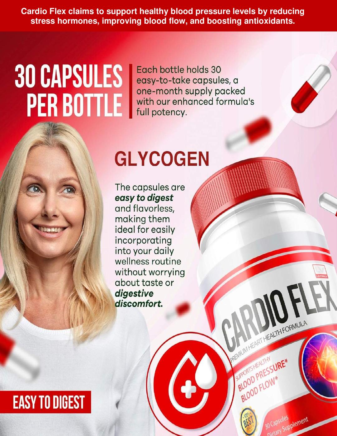 Cardio Flex Benefits