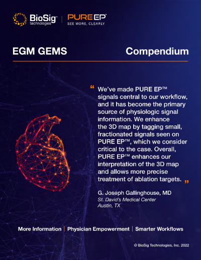 BioSig/PURE EP EGM GEMS Compendium