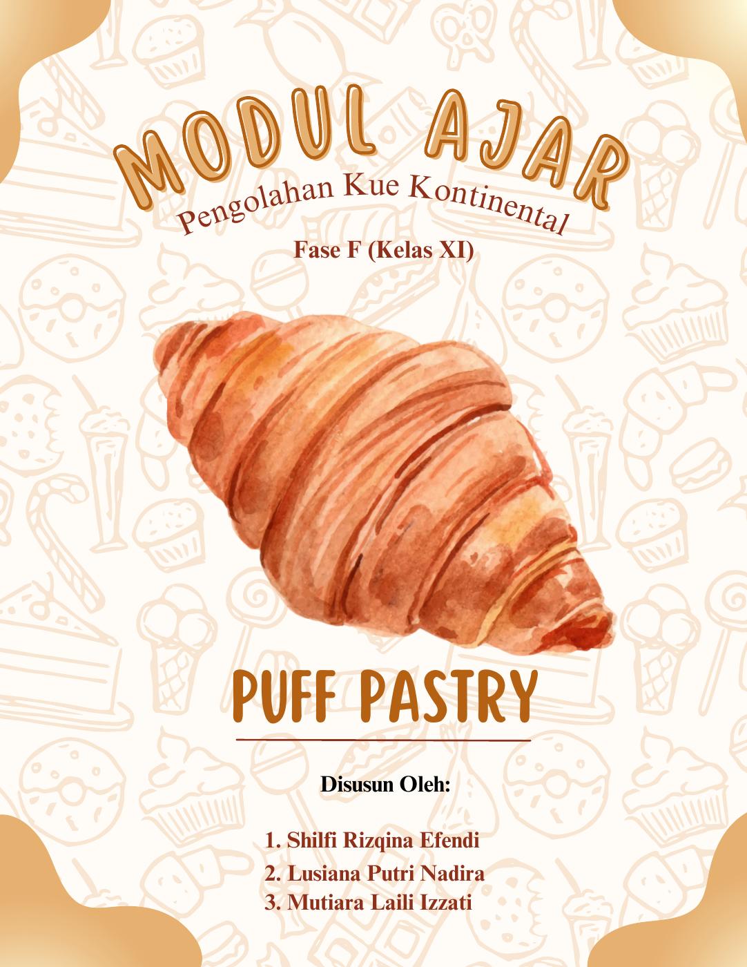 Modul Ajar Puff Pastry | PDF to Flipbook