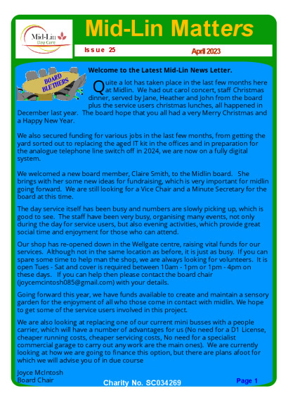 Midlin Newsletter | PDF to Flipbook