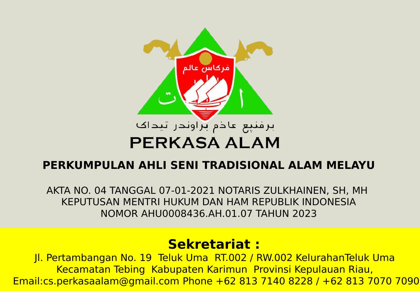 Profil Perkasa Alam 2023 | PDF to Flipbook