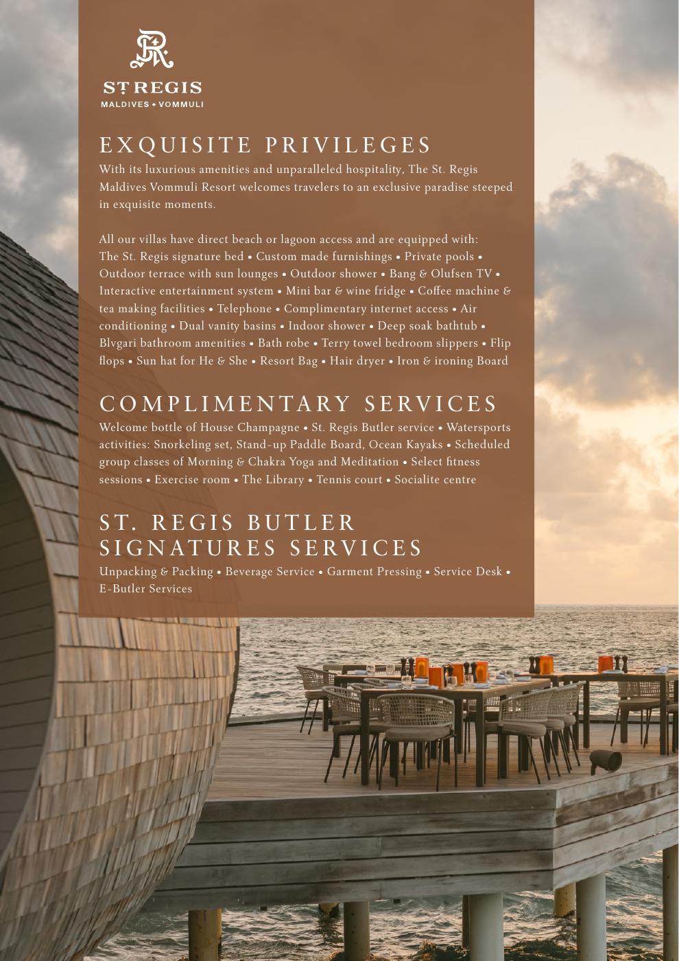 Discover Complimentary Services