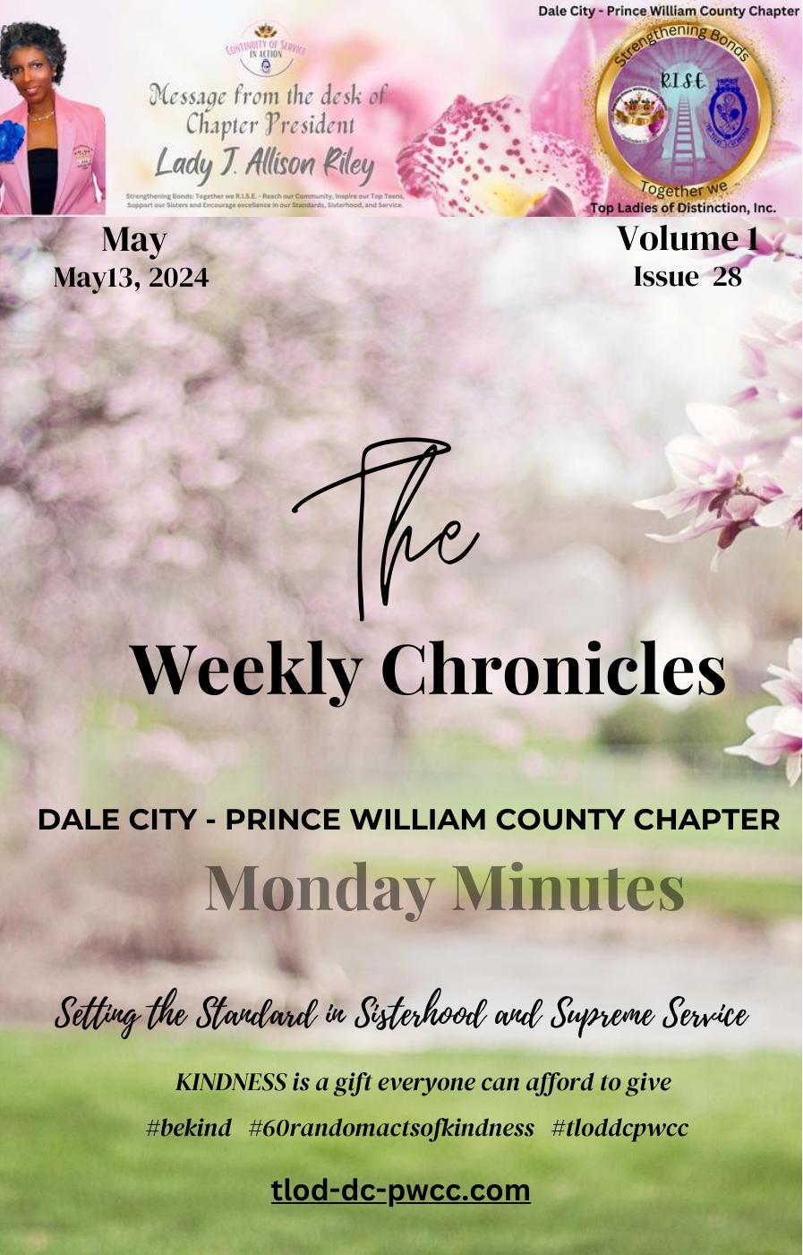 The Weekly Chronicles - DCPWC Chapter