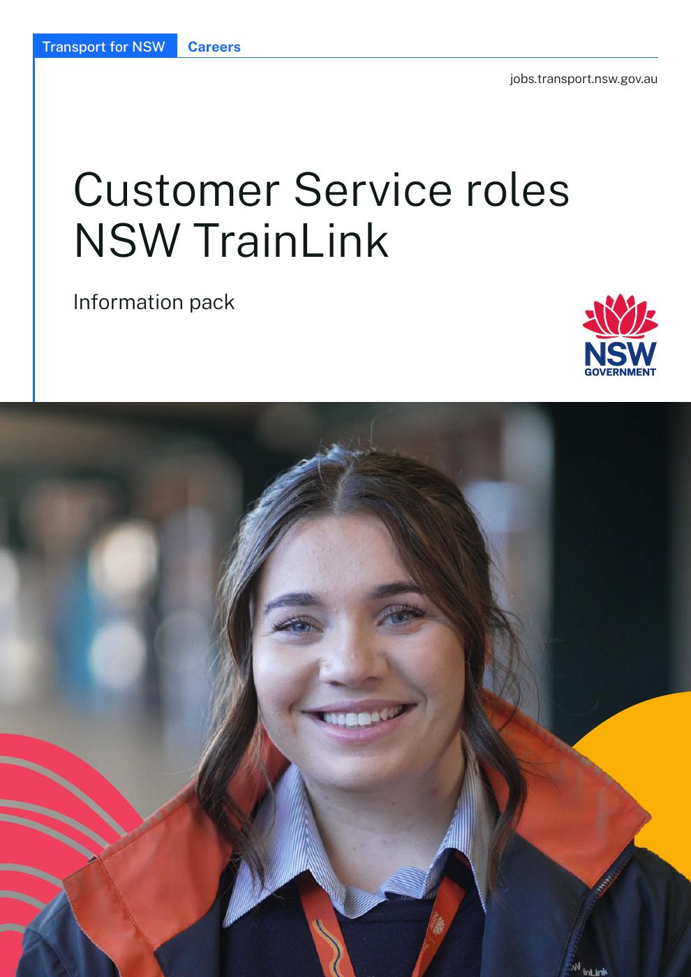 Customer Service roles – NSW TrainLink