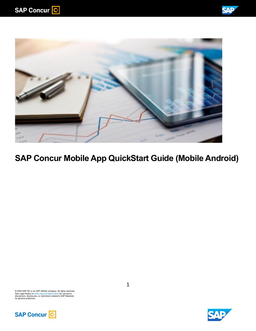 Concur Android Mobile App Guide