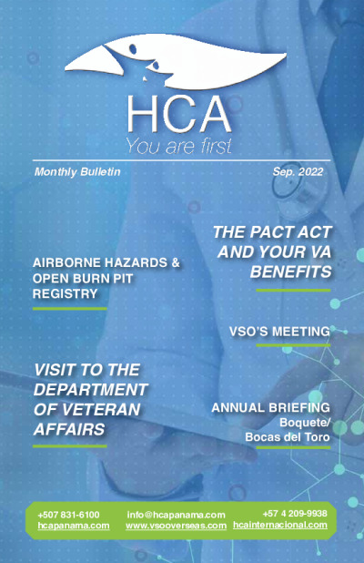 HCA Monthly Bulletin - September 2022