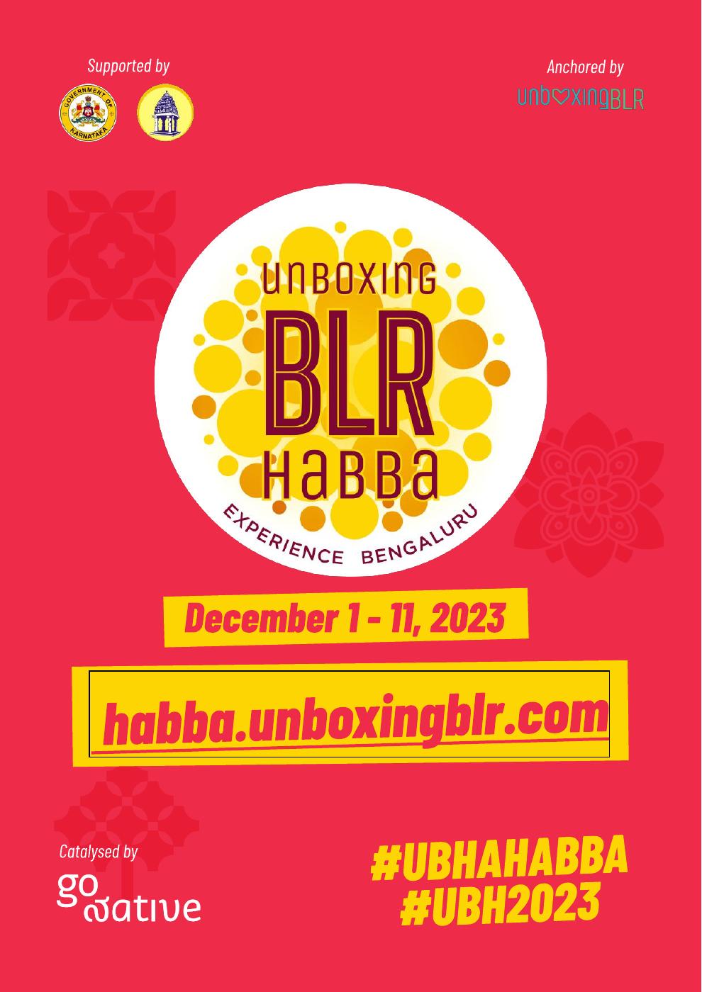 #UBH2023 | Unboxing BLR Habba | PDF to Flipbook