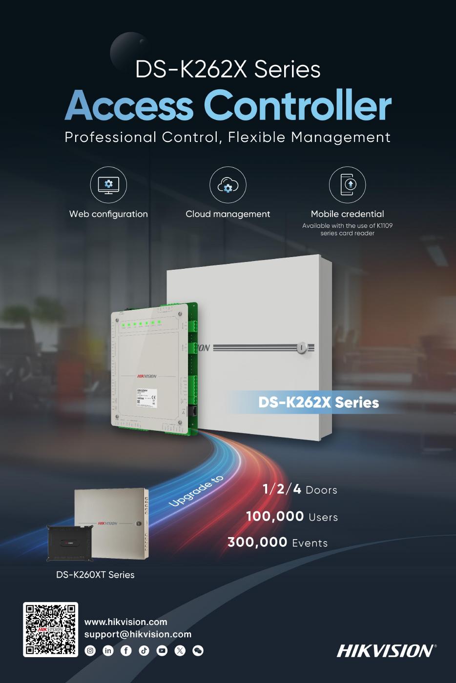 Poster - DS-K262X Series Access Controller