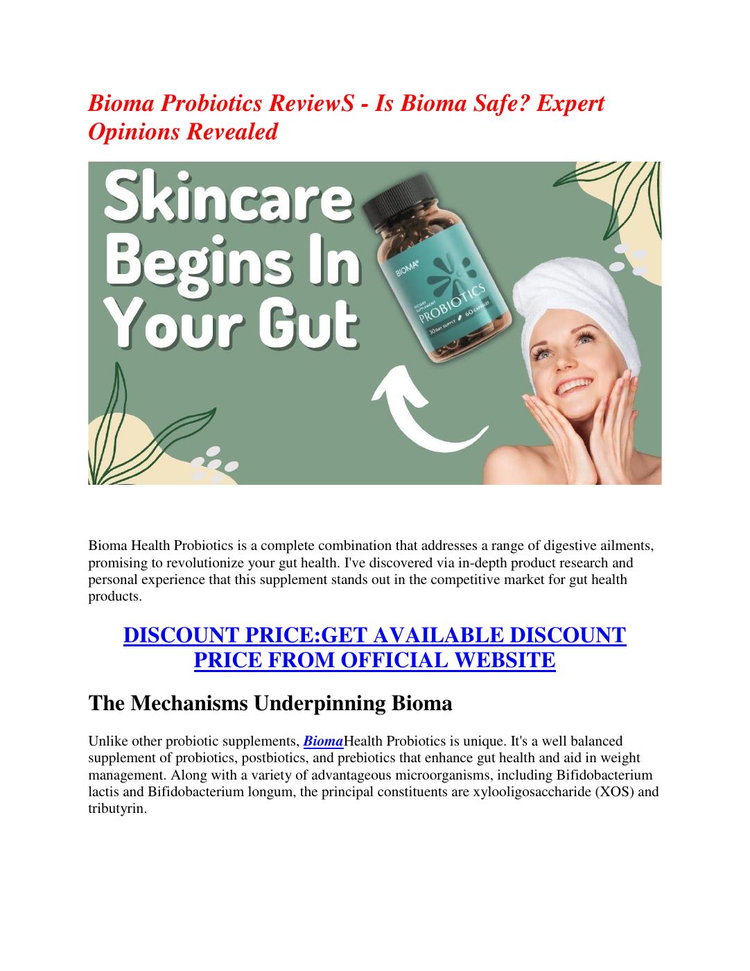 Bioma Reviews 【Official & Deals ️ ️ ️ 】 Real Claims or Fake Results ...