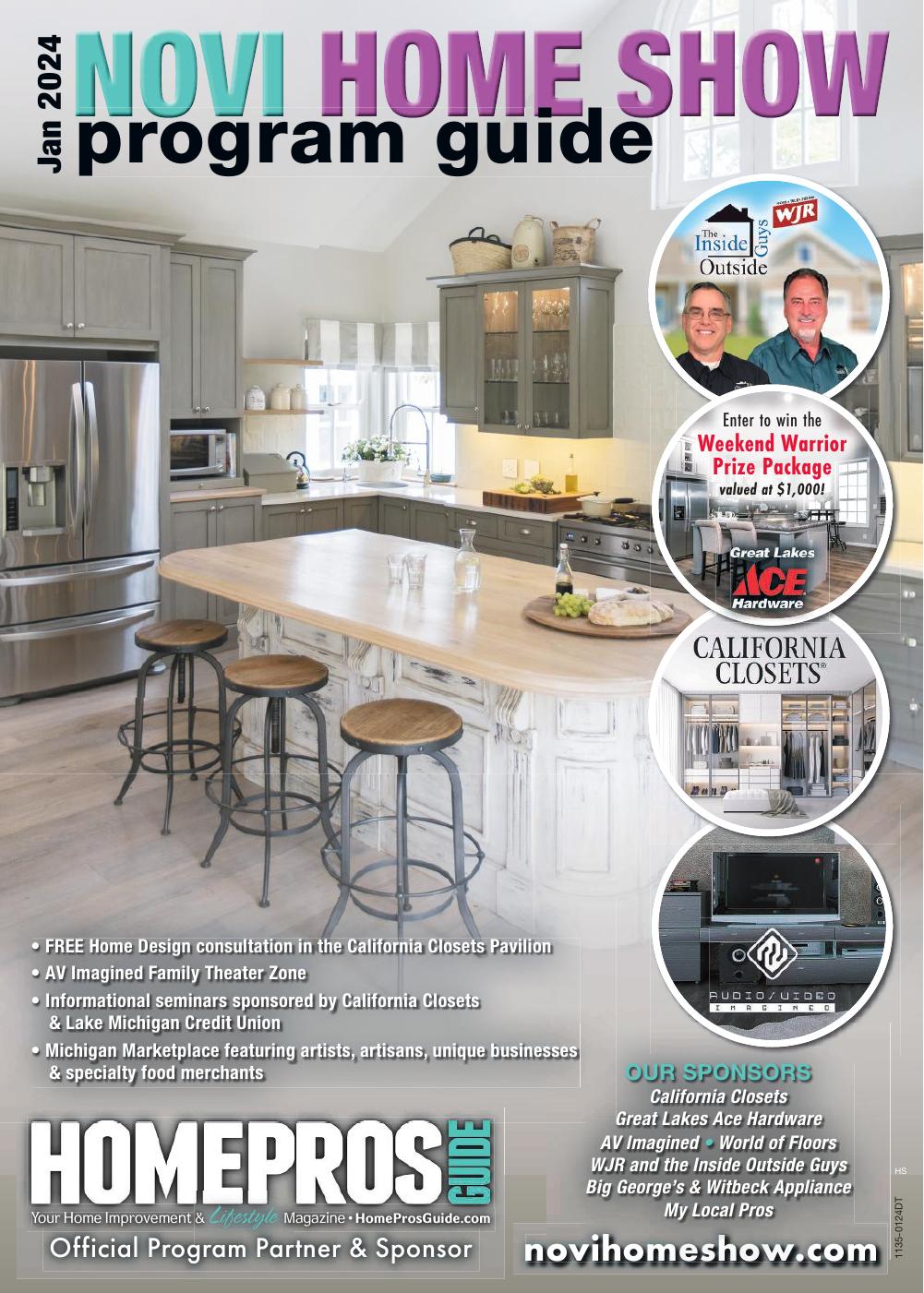 Novi Home Show Program Guide