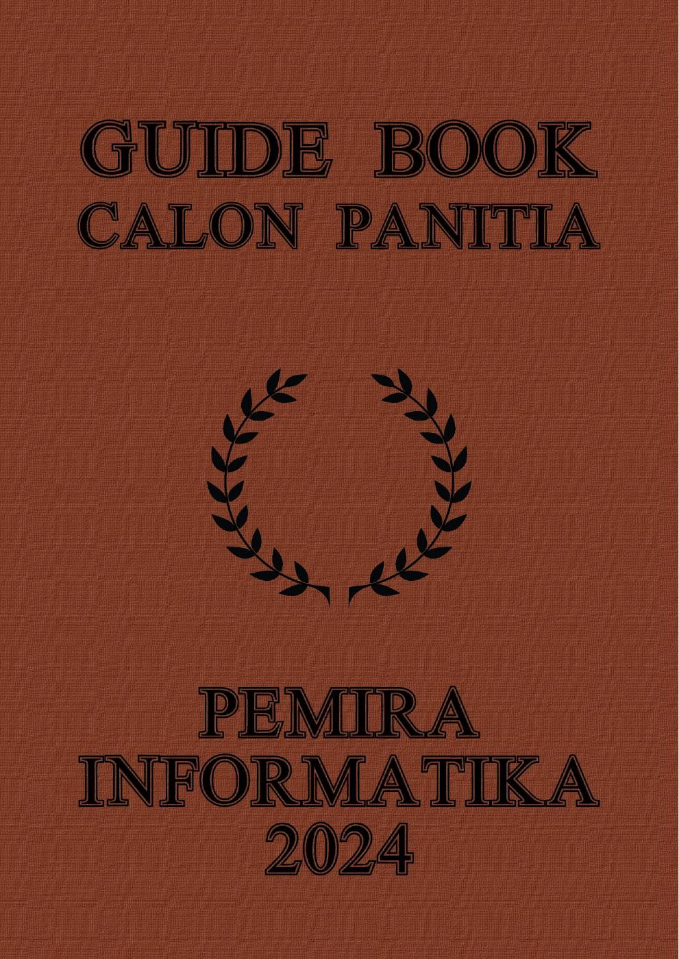 GUIDE BOOK CALON PANITIA PEMIRA INFORMATIKA 2024 | PDF to Flipbook